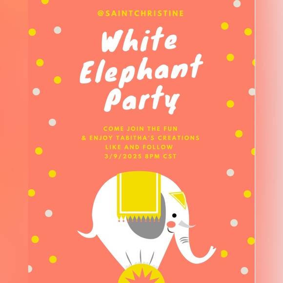 Party Supplies | Tabithas White Elephant Party Crochet Animal Pair ...